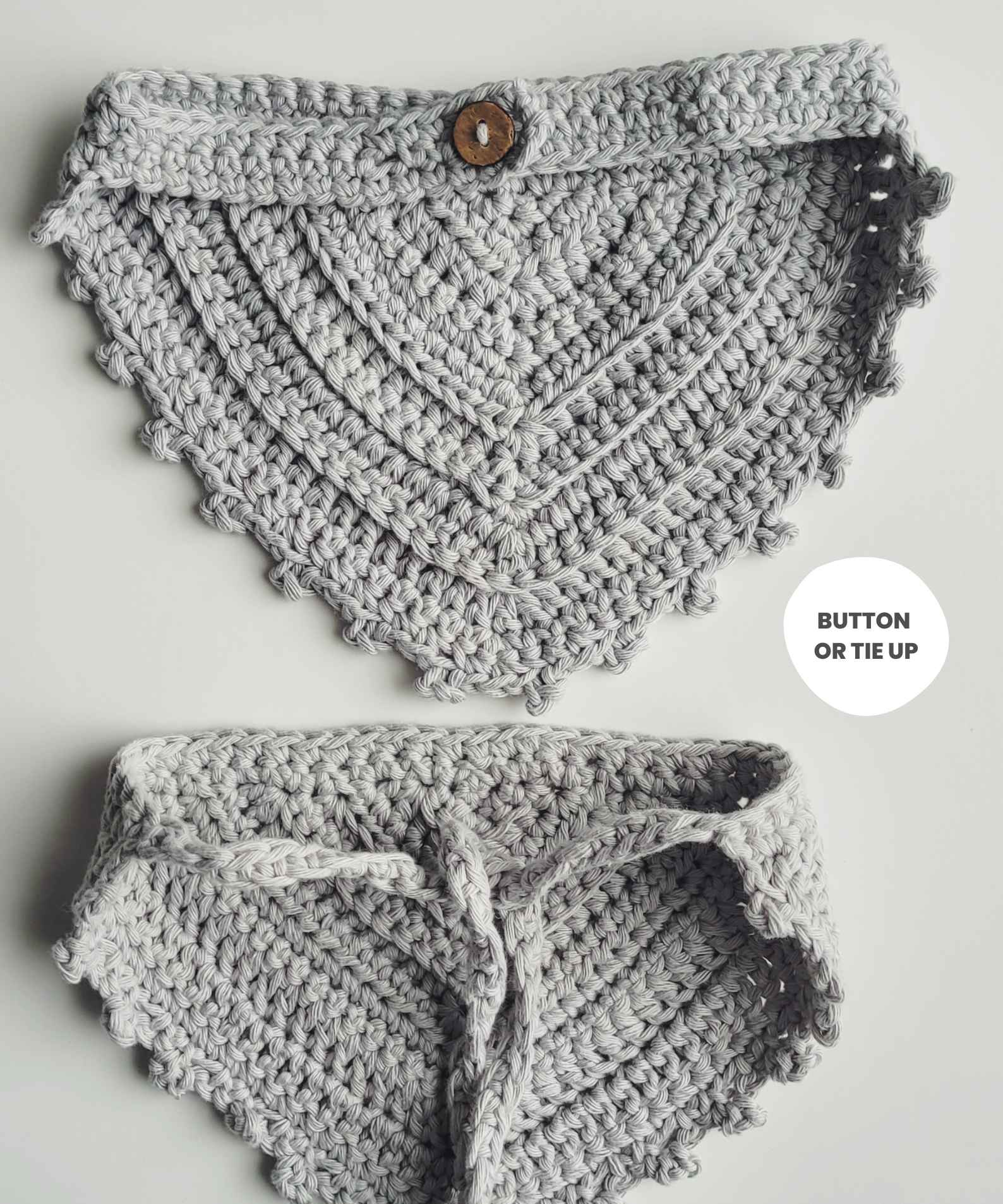 Dribble Bib - Free Crochet Pattern from Sarling Studio
